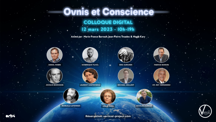 Colloque Digital : Ovnis et Conscience - 12 mars 2023
