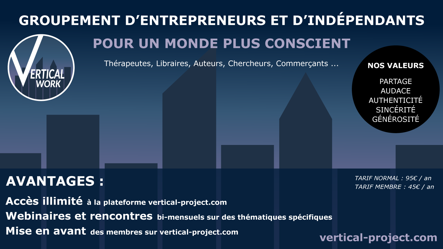 Rejoindre le Vertical Work