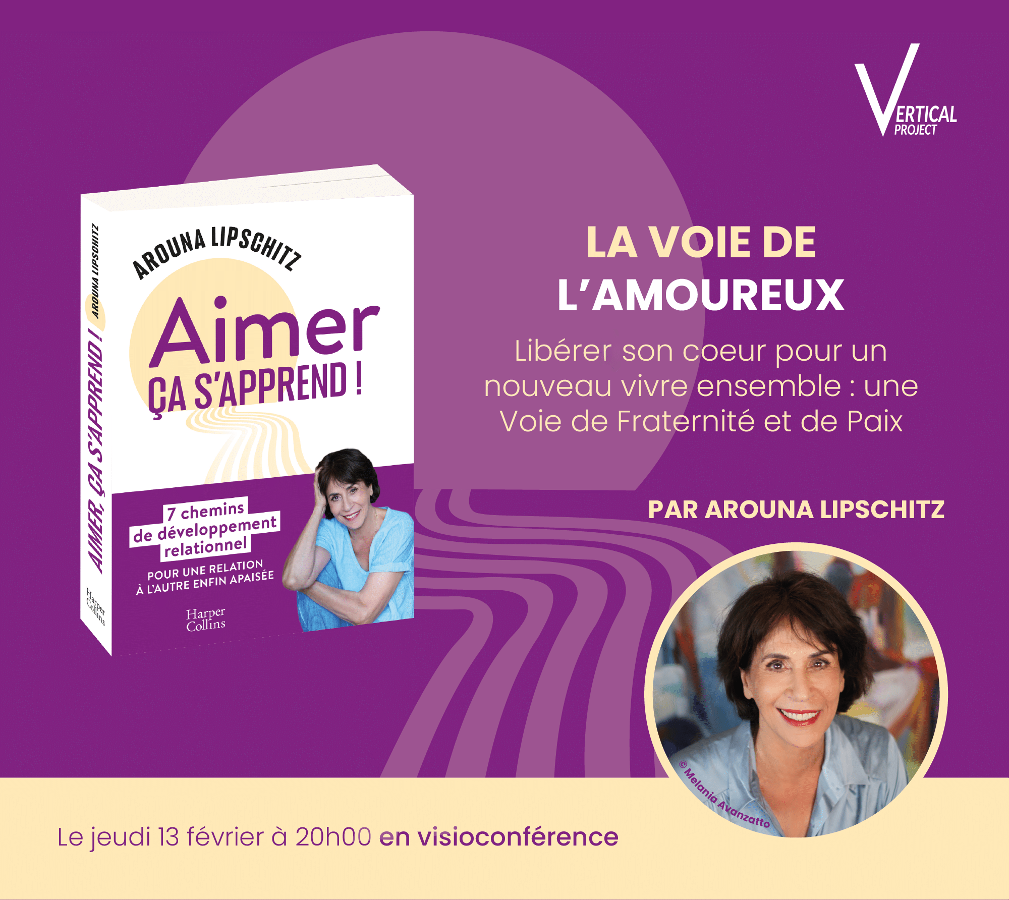 La Voie de l'Amoureux - Conférence en ligne avec Arouna Lipschitz